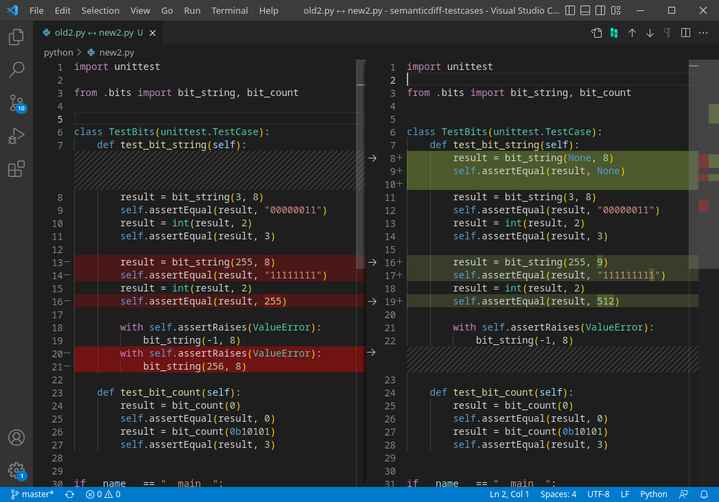 Comparing Files In Visual Studio Code