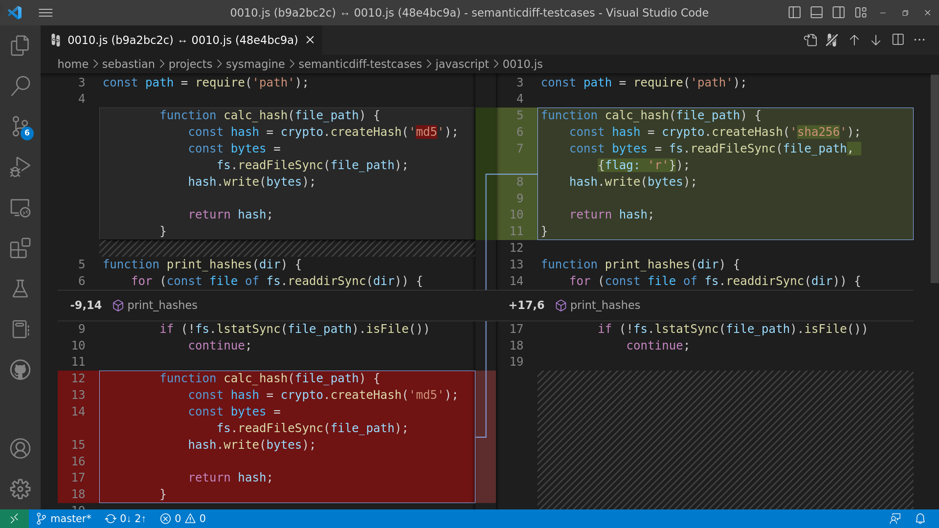 How To Color Moved Lines In Git Diff In Visual Studio Code Stack Overflow
